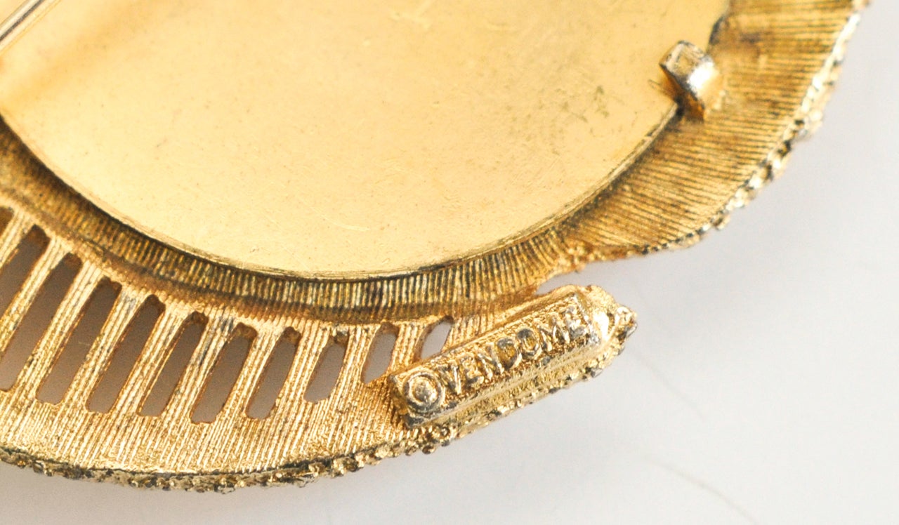 Braque-inspired brooch by Vendome at 1stDibs