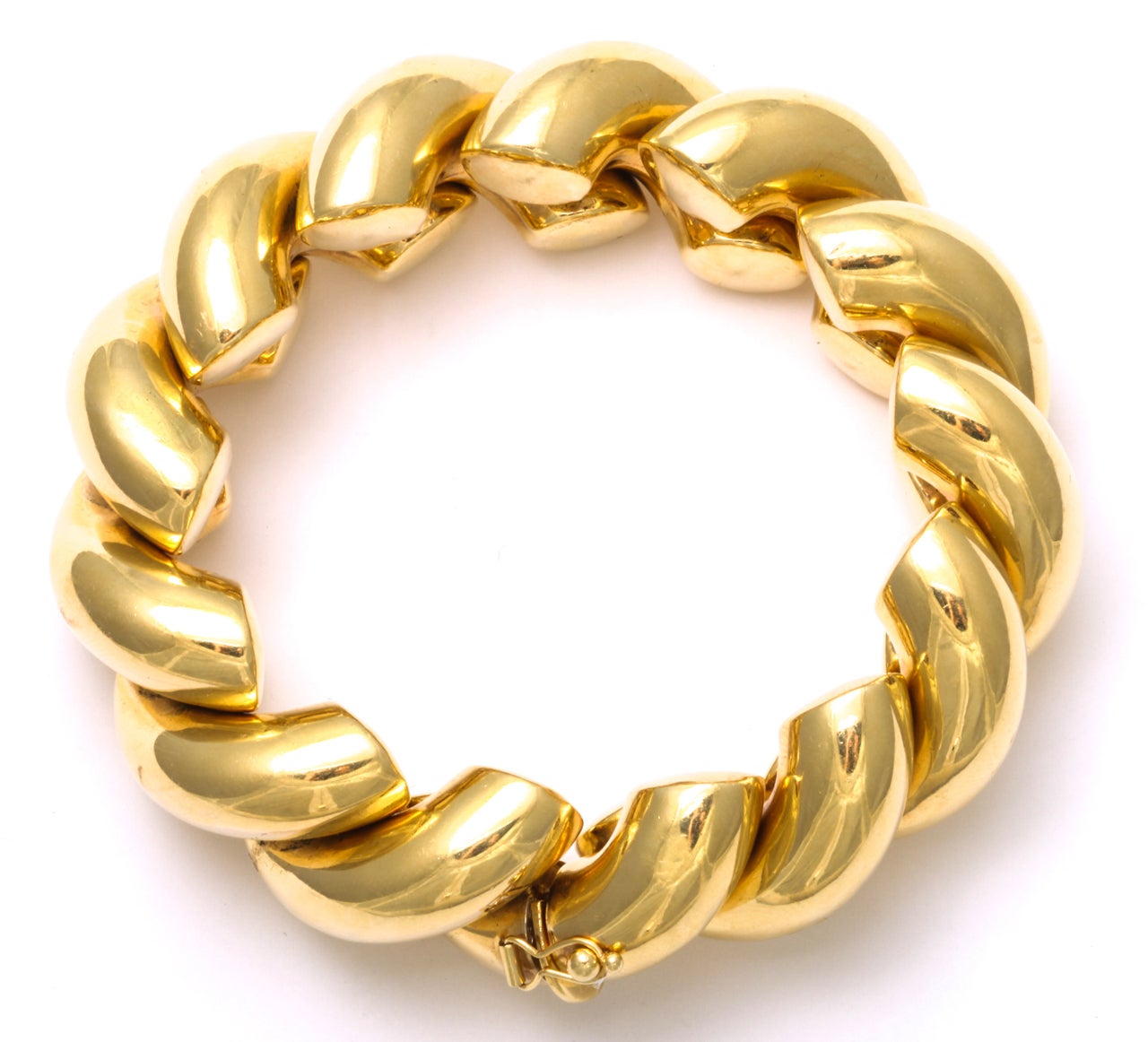 Medium Link Rope Cable Bracelet at 1stdibs