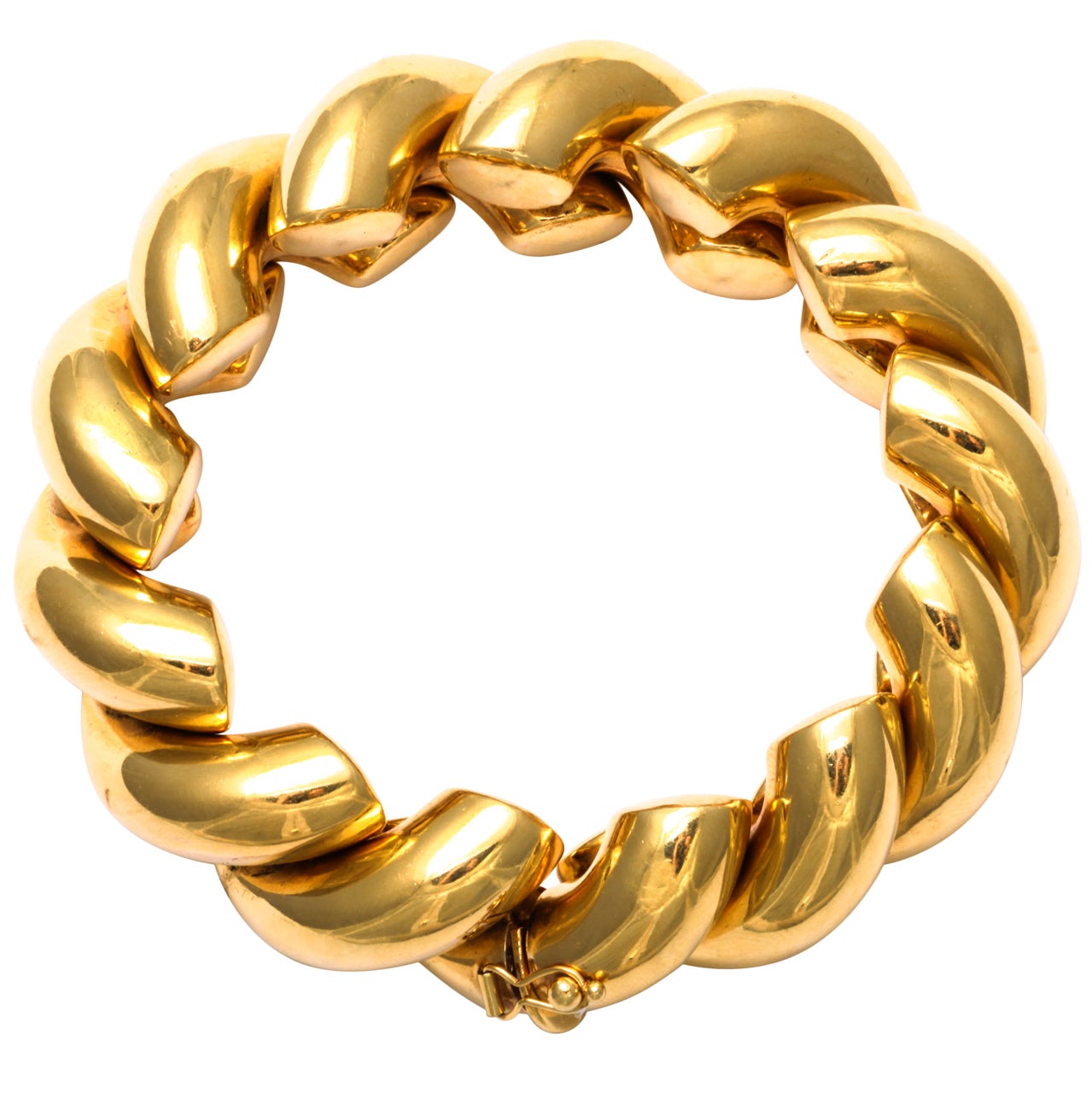 Medium Link Rope Cable Bracelet at 1stdibs