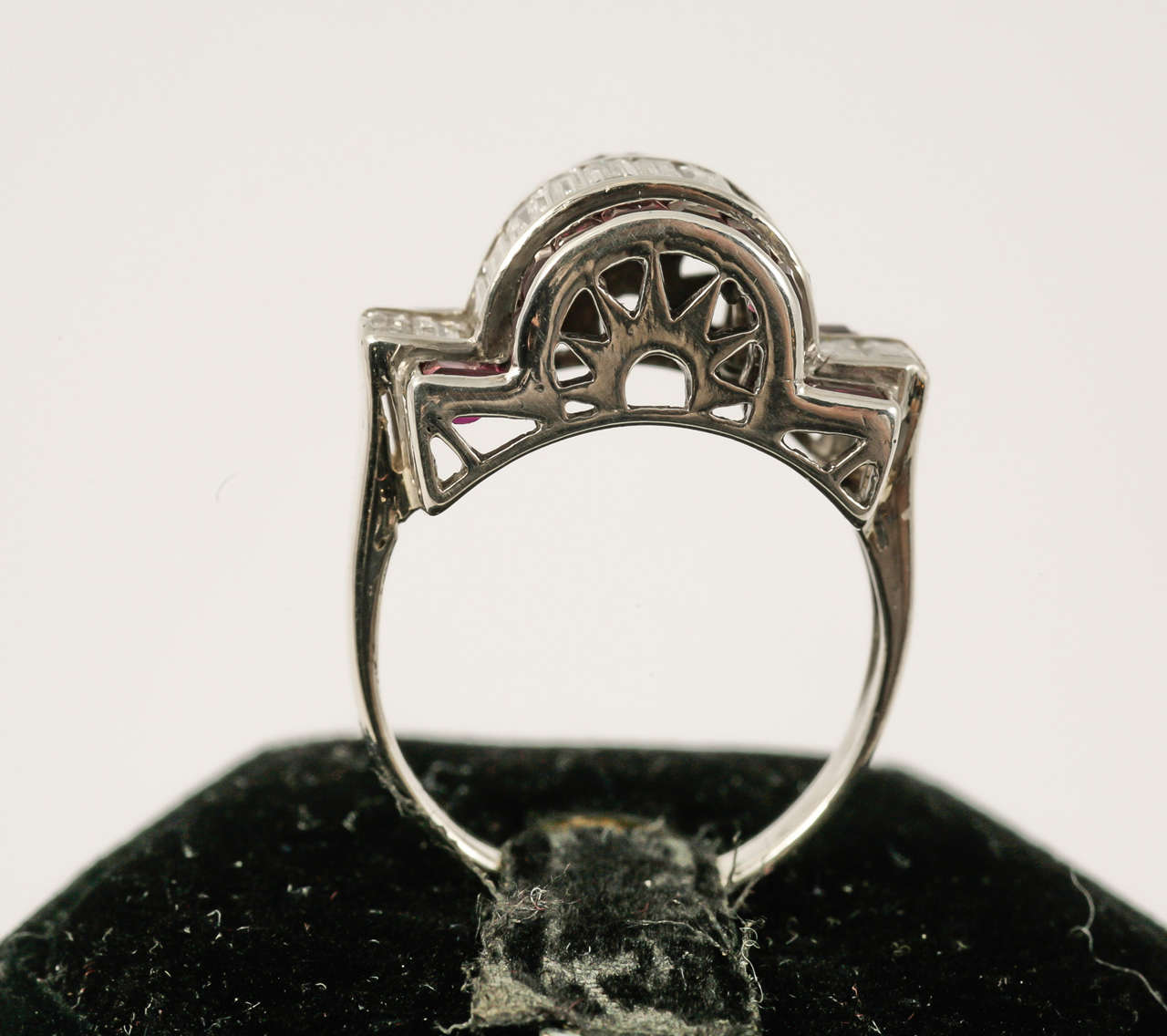 Odeonesque Art Deco Ring For Sale at 1stDibs