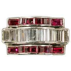 Odeonesque Art Deco Ring For Sale at 1stDibs