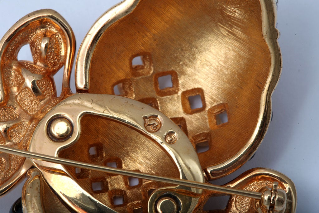 Large French Bumble Bee Brooch at 1stDibs | bumble bee in french