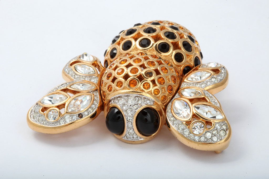 Large French Bumble Bee Brooch at 1stDibs | bumble bee in french