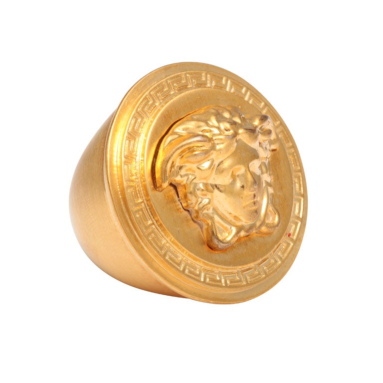 VERSACE MEDUSA JELLYFISH RING at 1stDibs | versace jellyfish, versace ...