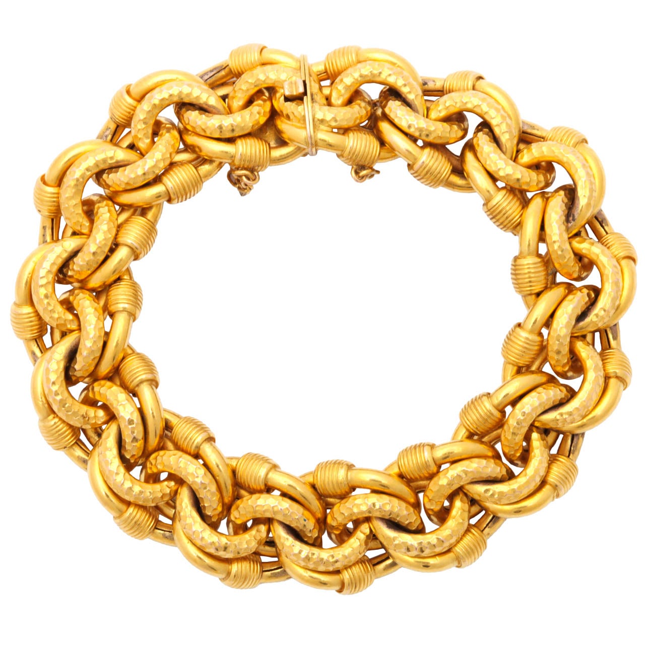 Fun on the Links French Bracelet at 1stDibs