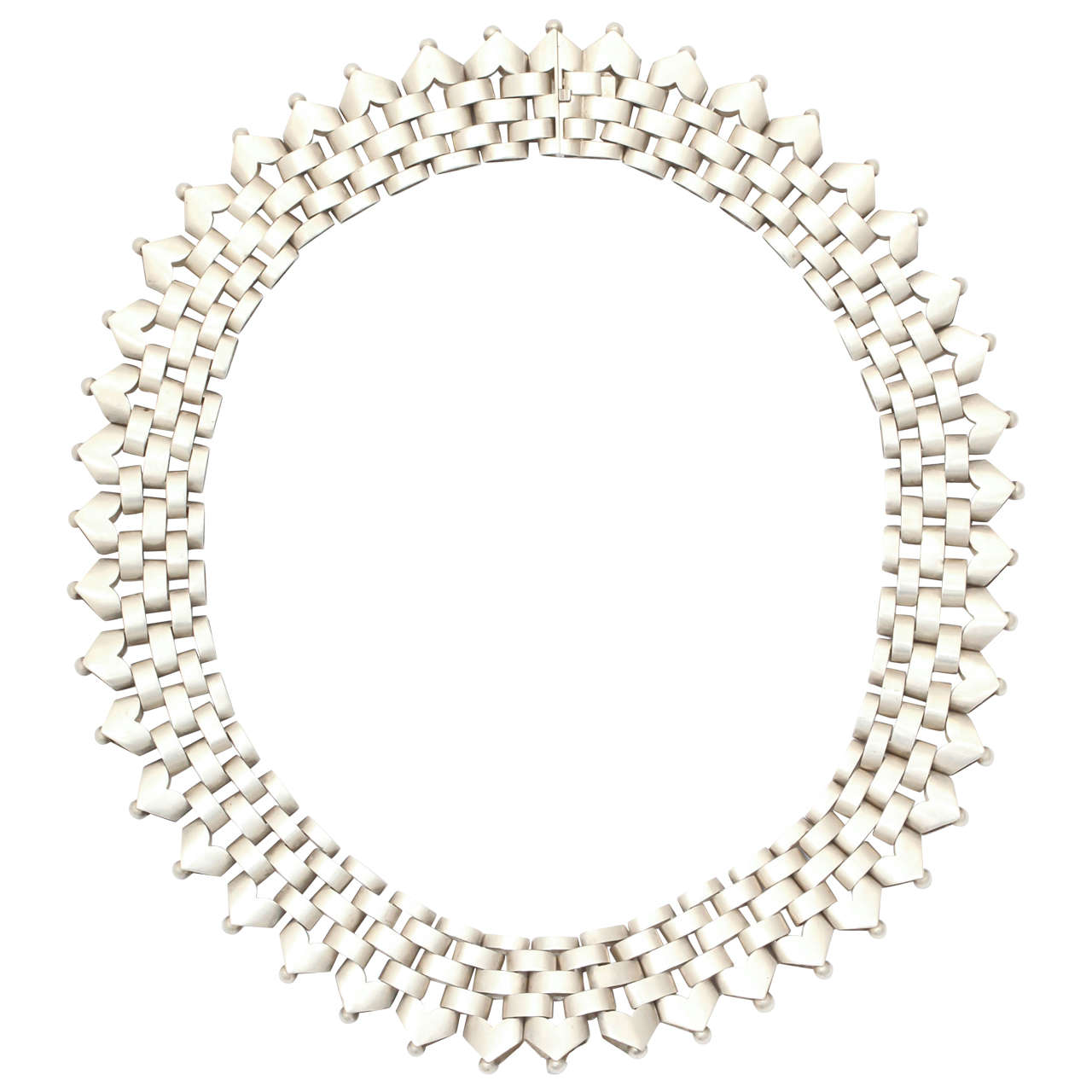 Victorian Sterling Silver Collar Necklace at 1stDibs | collar necklace ...