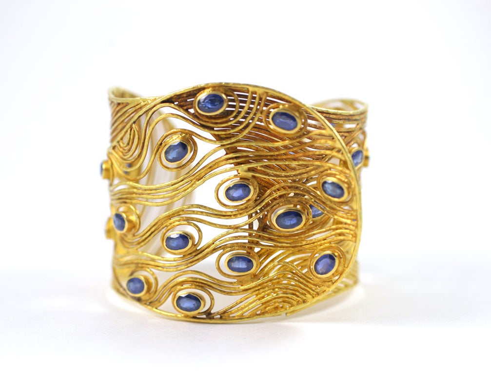Peacock Bracelet at 1stDibs