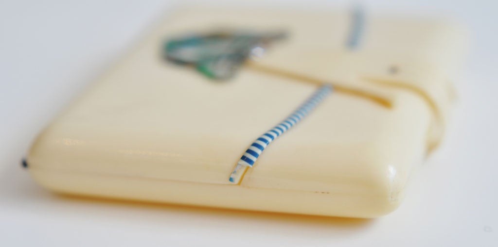 Art Deco Celluloid Hand Case at 1stDibs
