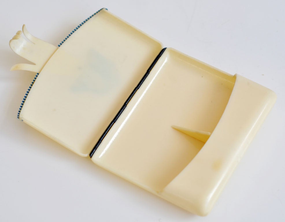 Art Deco Celluloid Hand Case at 1stDibs