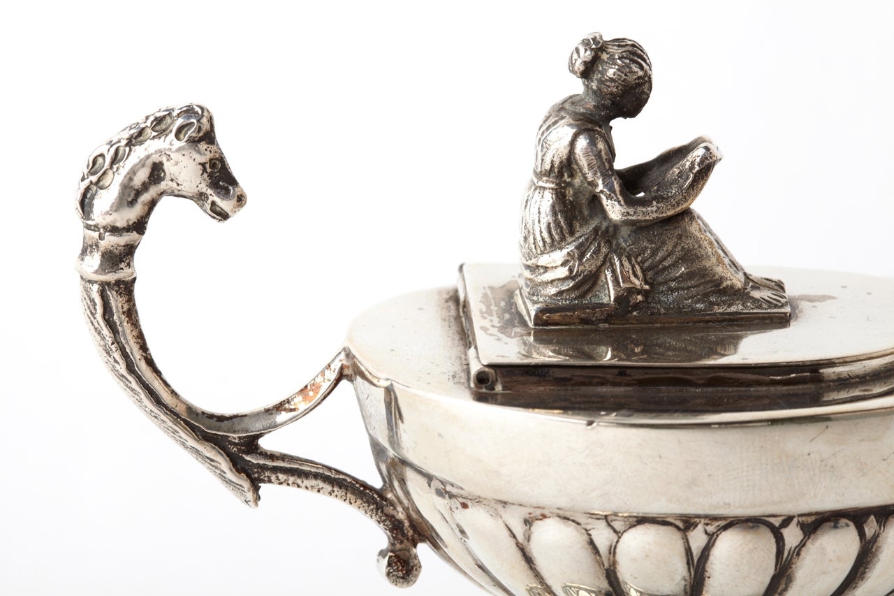 Pair of Aladdin Genie Oil Cigar Desk Lighters For Sale at 1stDibs