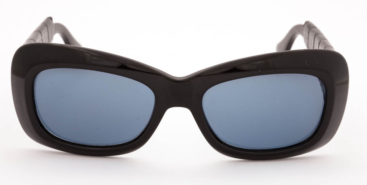 Vintage Gianni Versace Croc Sunglasses at 1stDibs | vintage versace ...