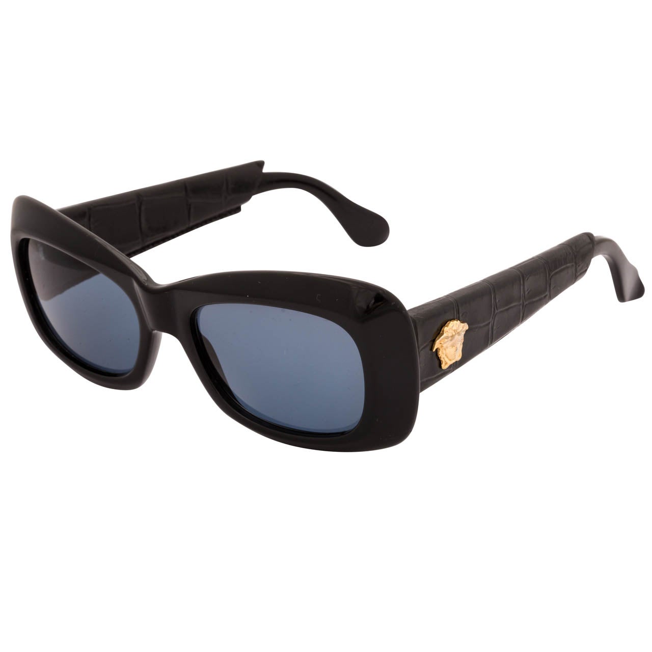 Vintage Gianni Versace Croc Sunglasses at 1stDibs | vintage versace ...
