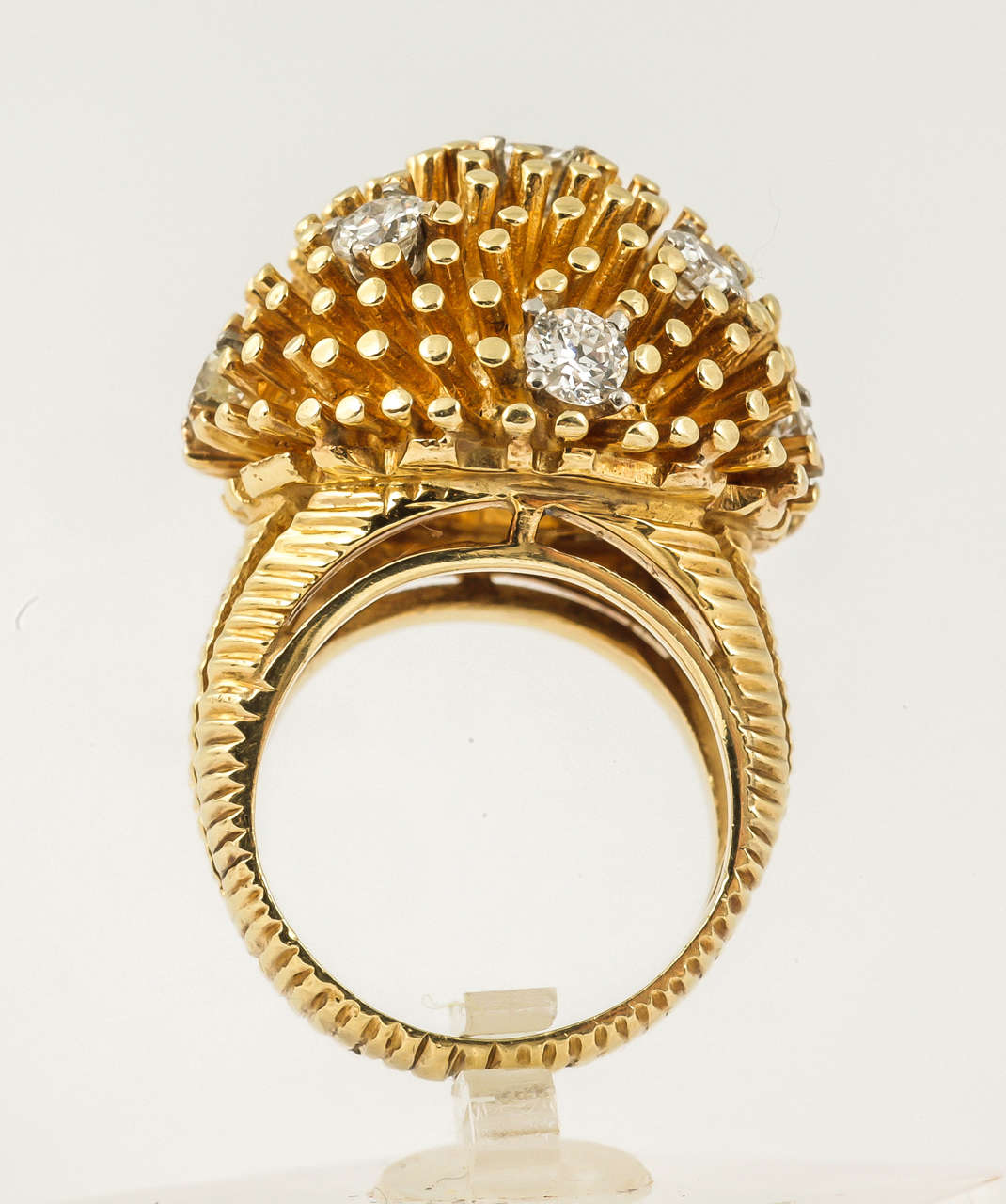 Diamond Set Sputnik Ring For Sale at 1stDibs