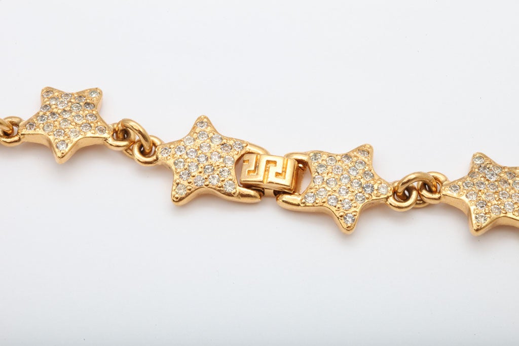 GIANNI VERSACE STAR AND MEDUSA NECKLACE at 1stDibs