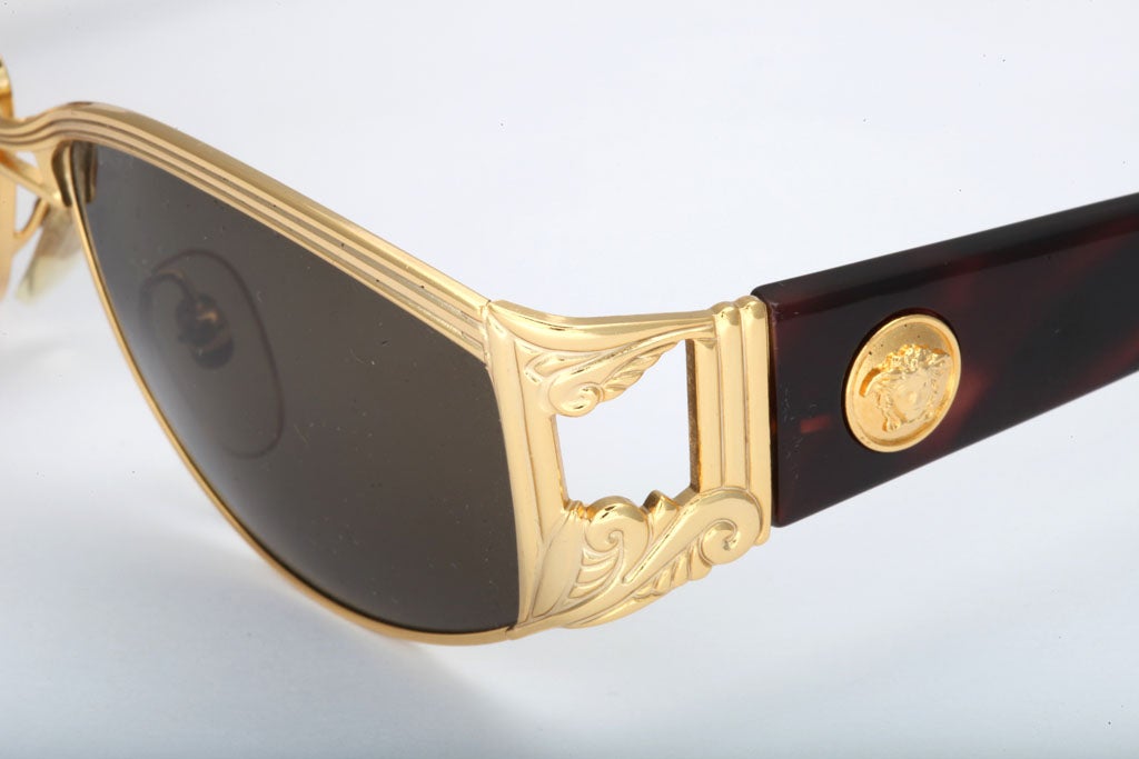 Gianni Versace Sunglasses Mod S 62 Col 030 At 1stdibs