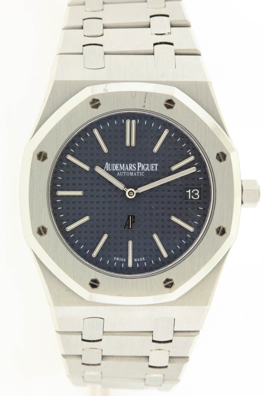 Audemars Piguet Stainless Steel Royal Oak Automatic Wristwatch at 1stDibs