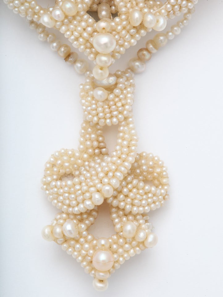 Fabulous Large Georgian Natural Seed Pearl Brooch at 1stDibs | seed ...