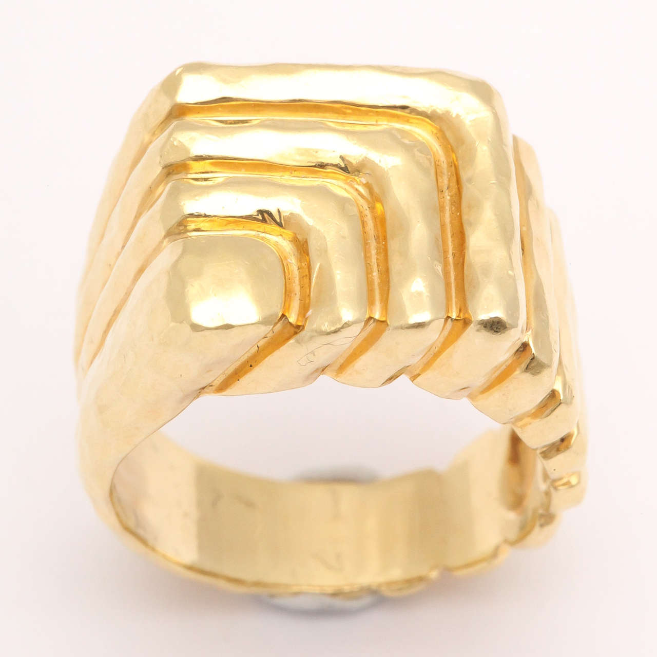 Dunay Abstract Gold Ring at 1stDibs