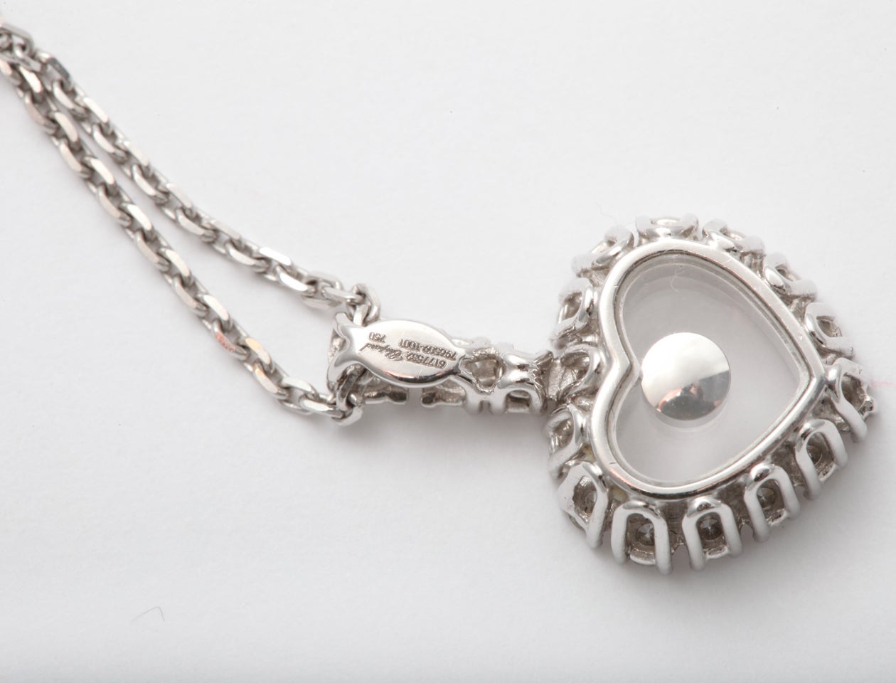 Chopard Happy Diamonds Heart On Chain at 1stDibs