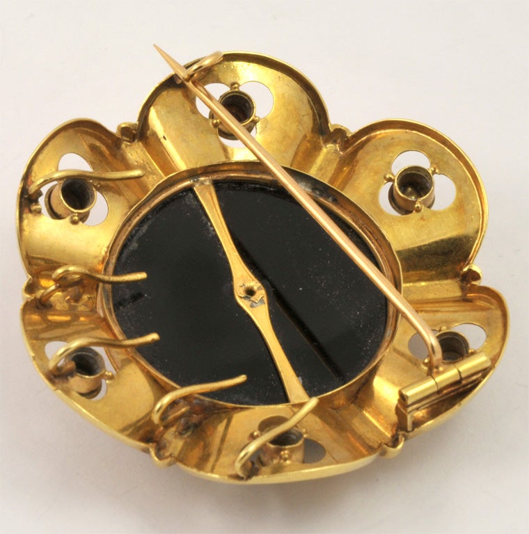 Napoléon III period brooch at 1stDibs