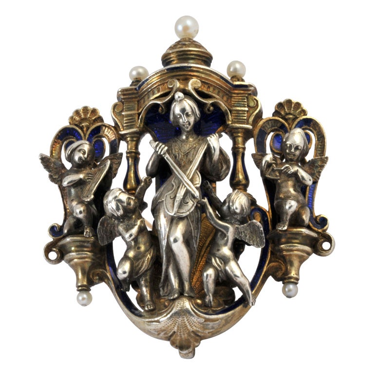 « Renaissance » brooch by Froment Meurice at 1stDibs