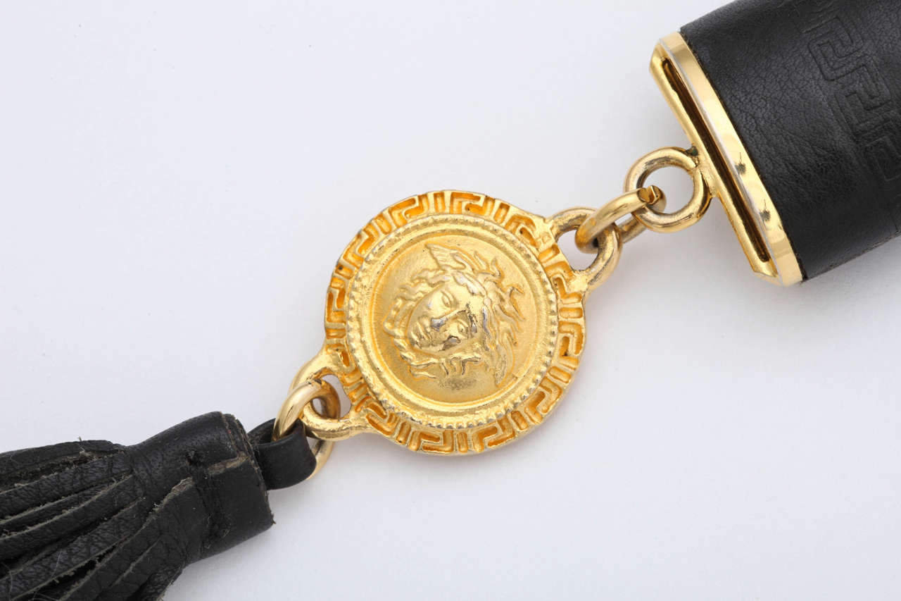 Rare Gianni Versace Leather Lighter Case with Medusa at 1stDibs ...