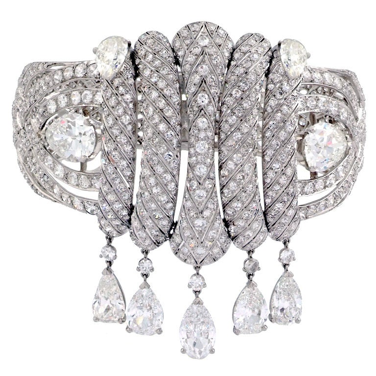 PAUL FLATO An Important Diamond Bangle at 1stDibs