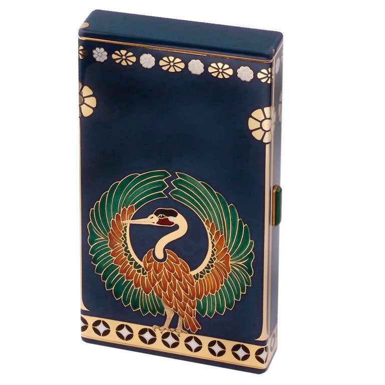 A French Enamel Compact. at 1stDibs