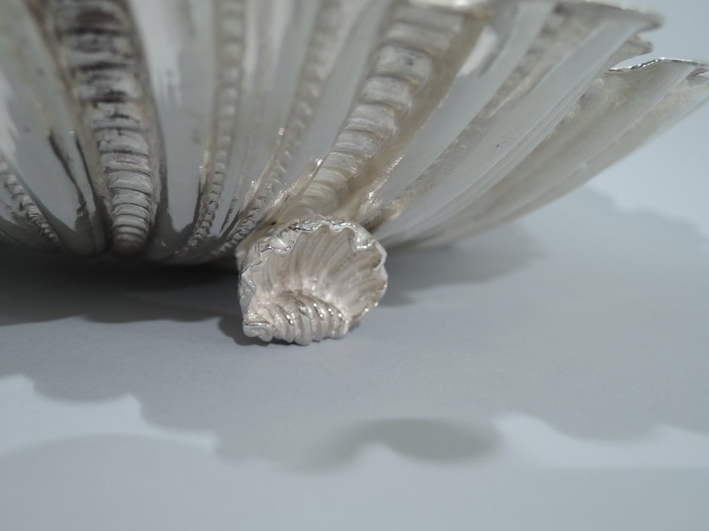 Dramatic Buccellati Seafood Bowl with Octopus - Italian Sterling Silver ...