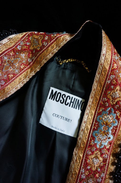 1980s Amazing Moschino Couture Coat at 1stDibs