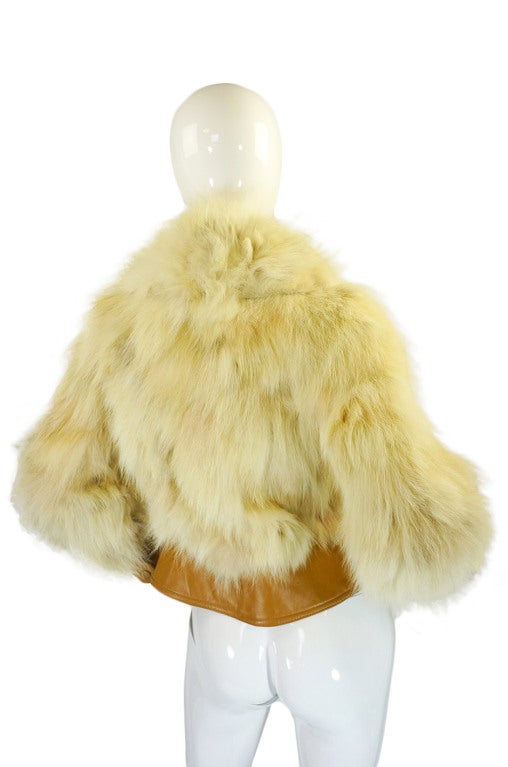1970s Sant Angelo Rare Goat Fur Jacket at 1stDibs