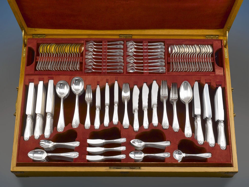 "Colonial" Flatware Service by Tiffany and Co. at 1stDibs