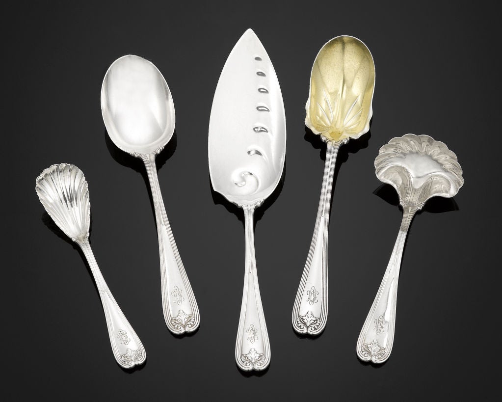 "Colonial" Flatware Service by Tiffany and Co. at 1stDibs
