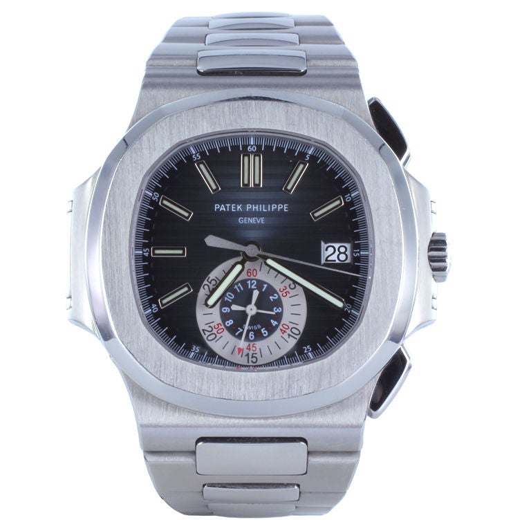Patek Philippe Nautilus 5980 Steel - 3 For Sale on 1stDibs