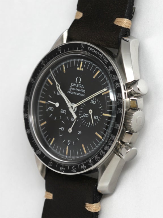 Omega Stainless Steel Speedmaster Pre-Moon circa 1969 Ref. 145-002 at ...
