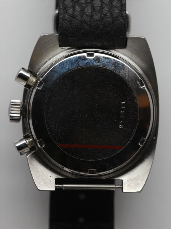 BUCHERER Stainless Steel Chronograph Wristwatch at 1stDibs | bucherer ...