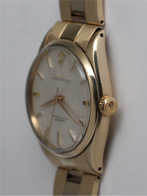 Rolex Gold Oyster Perpetual ref. 6564 circa 1956 at 1stDibs
