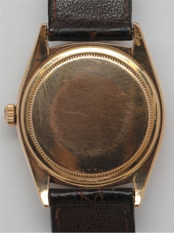 Rolex Pink Gold Oyster Perpetual ref. 1012/13 circa 1960 For Sale at ...