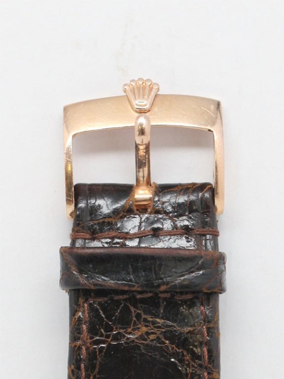 Rolex Pink Gold Oyster Perpetual ref. 1012/13 circa 1960 For Sale at ...