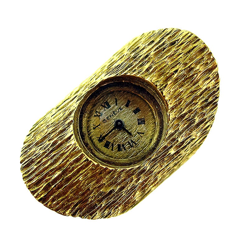 1960's Ring Watch at 1stDibs | ring watch vintage, watch ring vintage ...