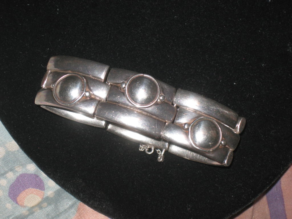 William Spratling Sterling Bracelet at 1stDibs | william spratling bracelet