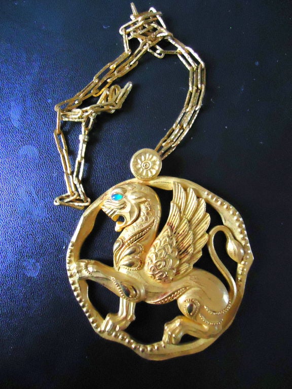 Important Van Cleef et Arpels Shah of Iran Pendant Necklace at 1stDibs