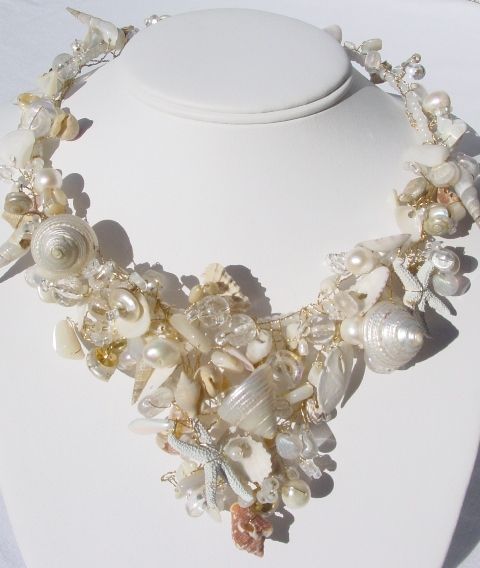 She Sells Sea Shells Necklace - Back Bay Collection at 1stDibs