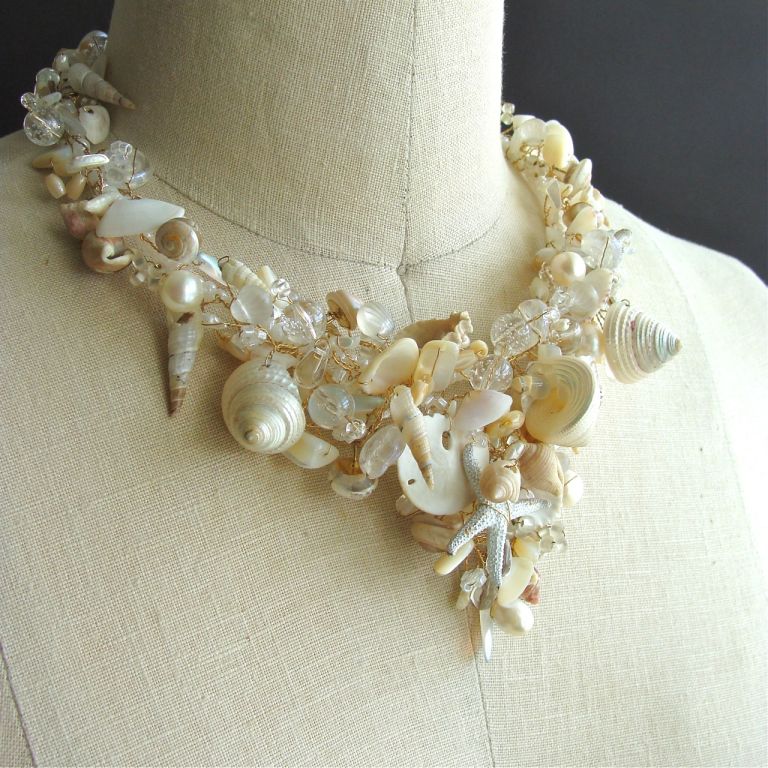 She Sells Sea Shells Necklace - Back Bay Collection at 1stDibs