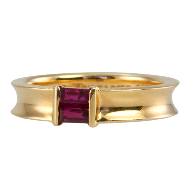 TIFFANY and CO Ruby Band at 1stDibs