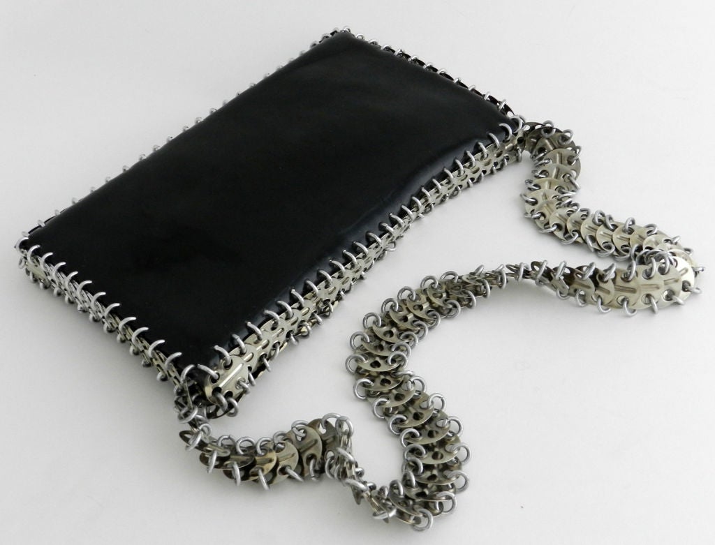 Paco Rabanne 1960's Chain Link Purse at 1stDibs