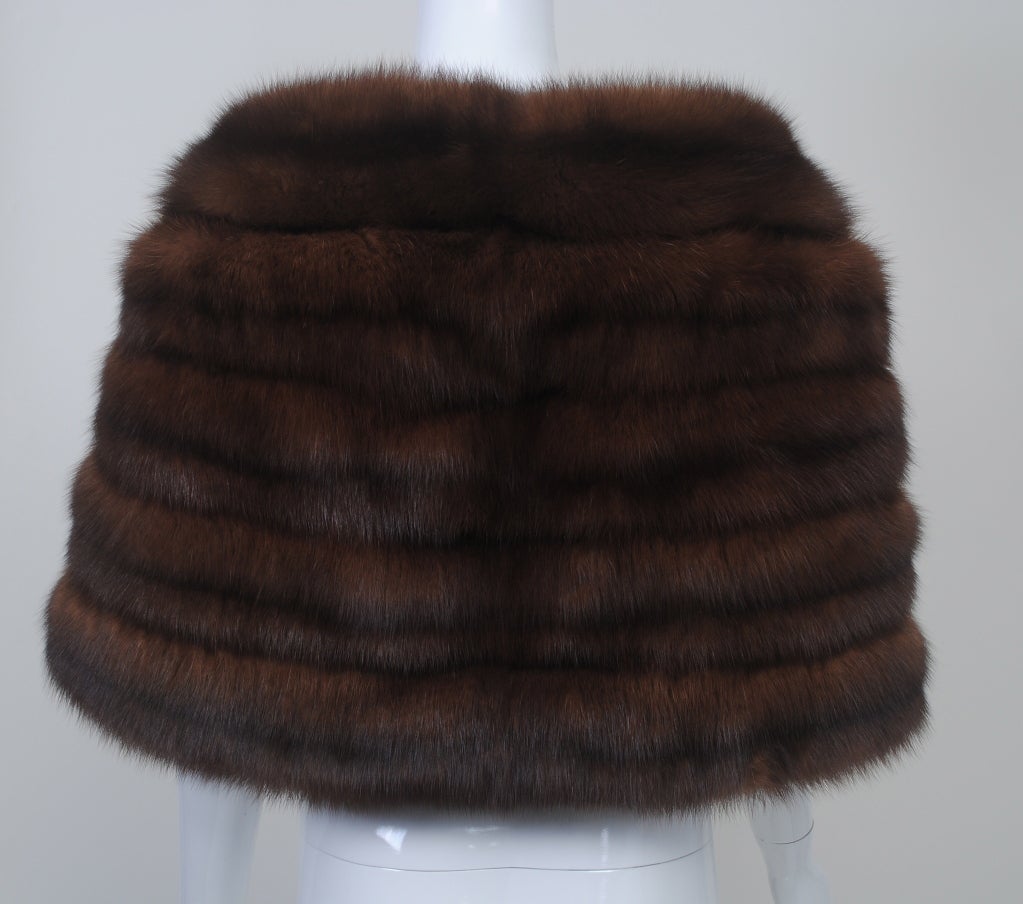 RUSSIAN SABLE STOLE at 1stDibs | wegner stole