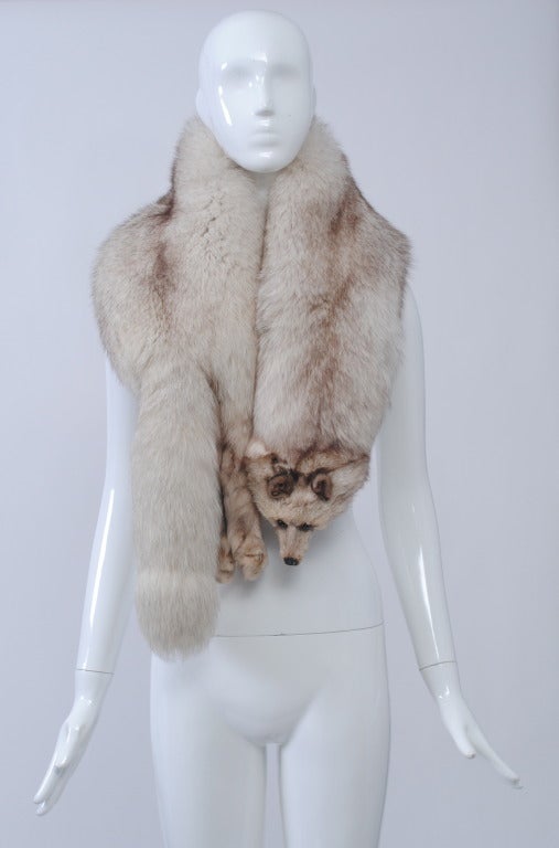 Full Body Fox Stole at 1stDibs