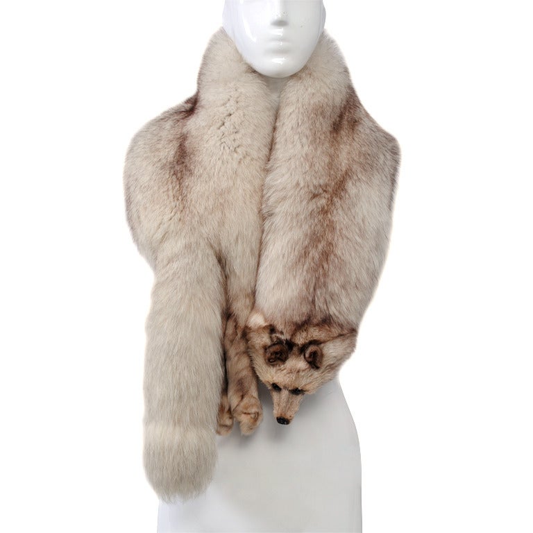 Full Body Fox Stole at 1stDibs