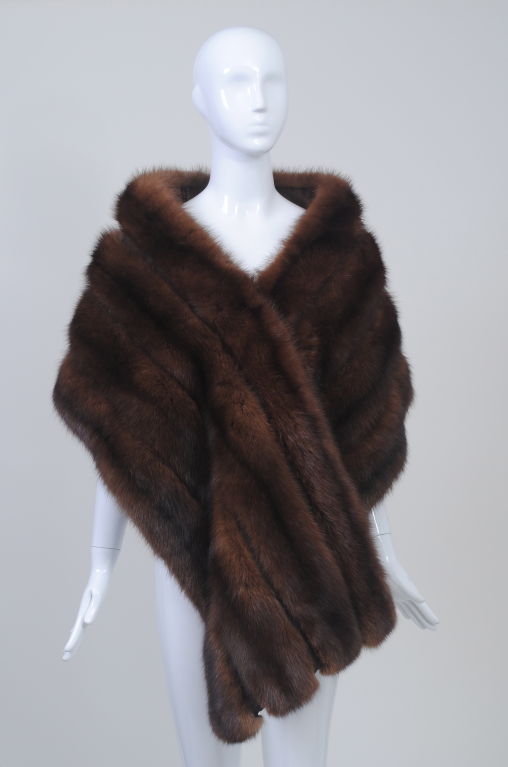 RUSSIAN SABLE STOLE at 1stDibs